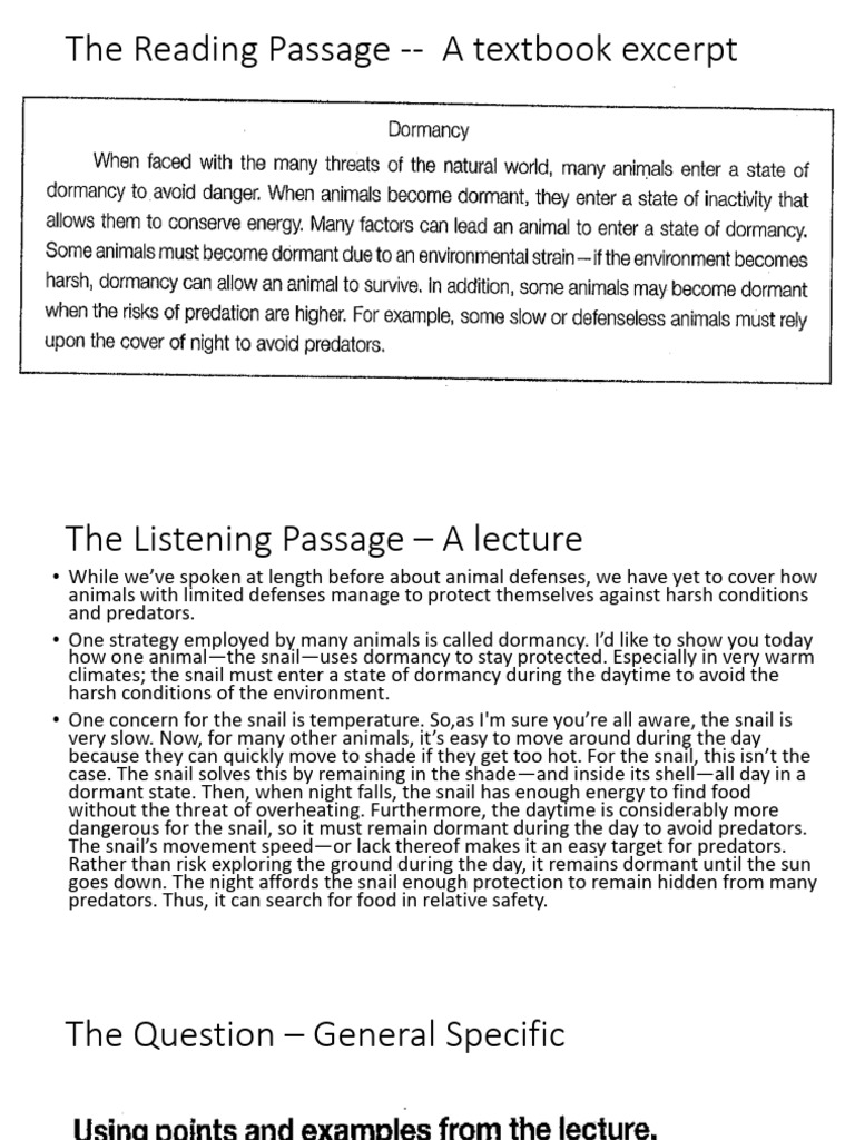 Speaking Question 3 | PDF