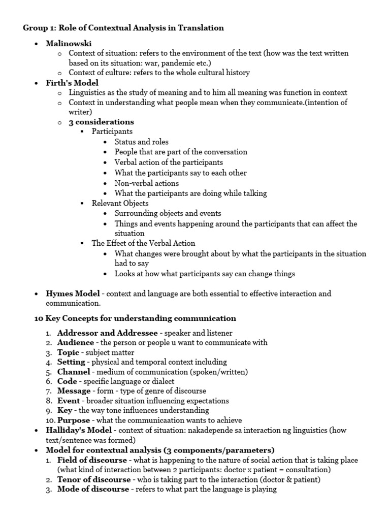 Trans-midterm-group-1-5 | PDF | Semantics | Word