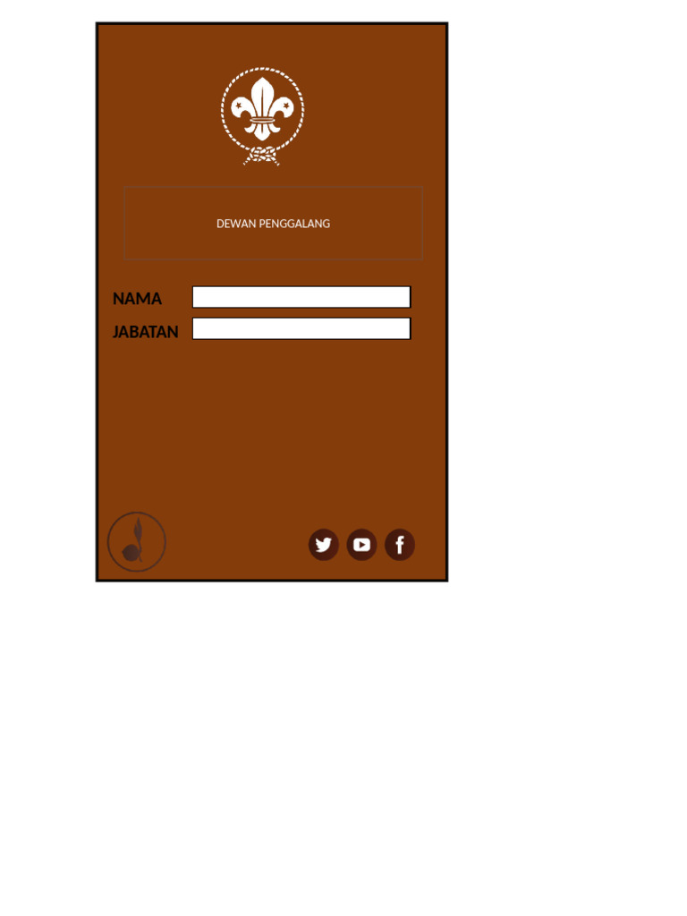 Desain Kartu Pramuka | PDF