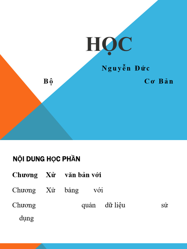 BTH Chuong 1 Xu Ly VB Voi Word Bai So W1 | PDF