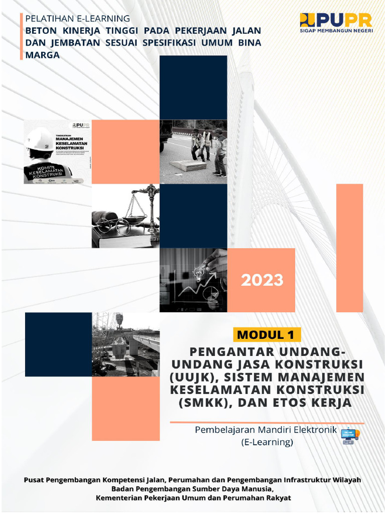 Modul 1 - Pengantar UUJK SMKK Dan Etos Kerja | PDF