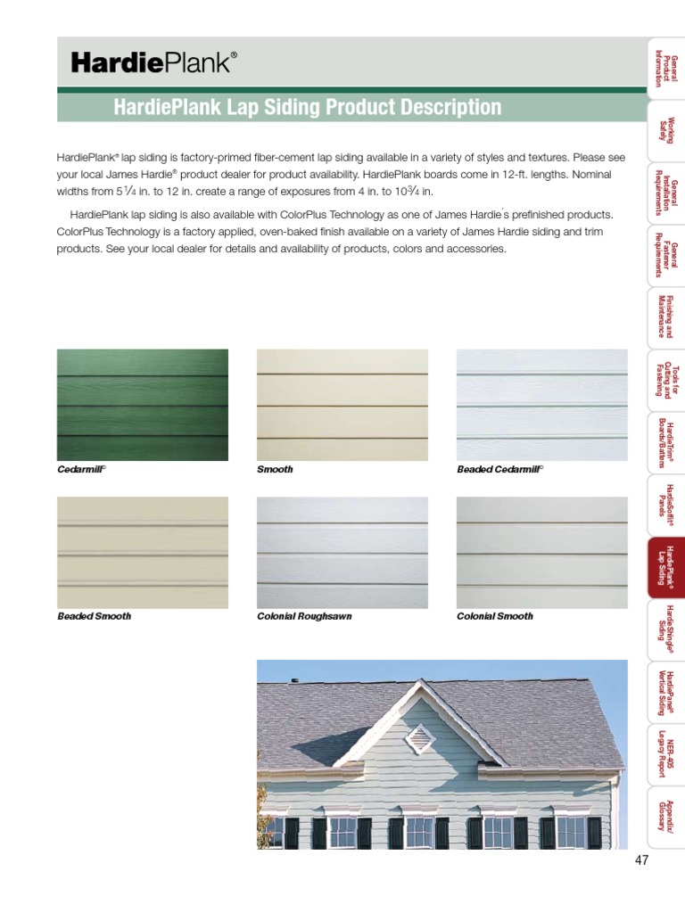 Hardieplank (1) Installation Guide | PDF | Framing (Construction ...
