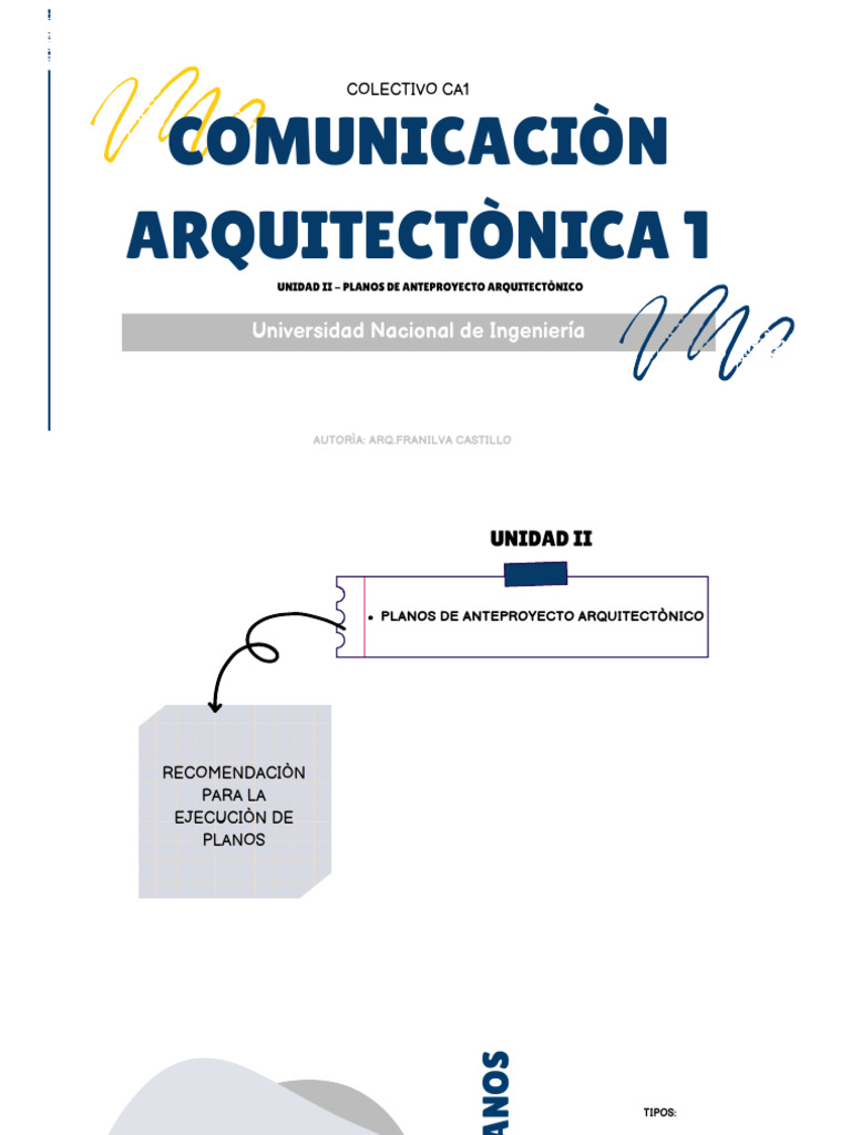 Planos de Anteproyecto Arquitectónico | PDF