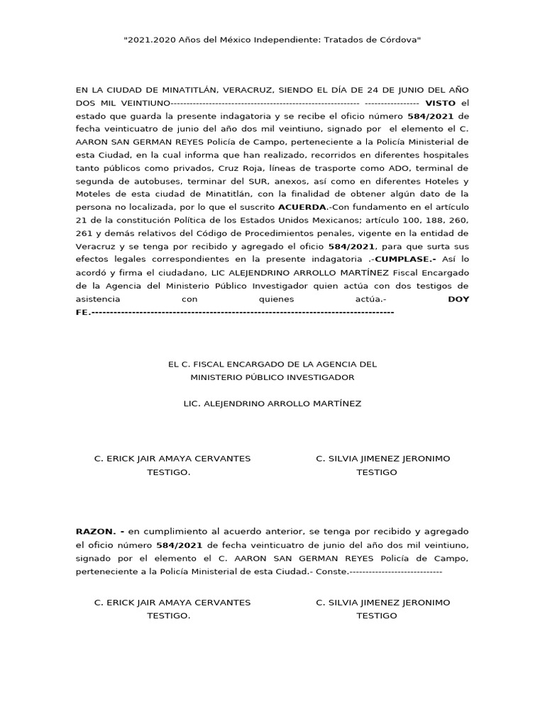 MIN2:104:2014 | PDF | Justicia | Crimen y violencia