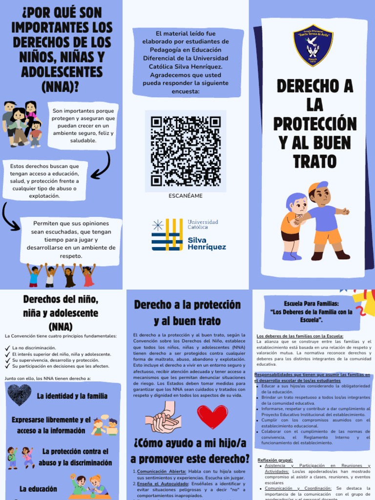 Derechos NNA: Protección y Buen Trato | PDF | Derechos de los niños