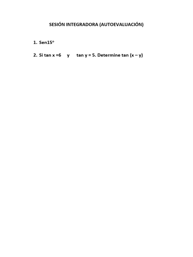 Sesión Integradora s17.s2 | PDF