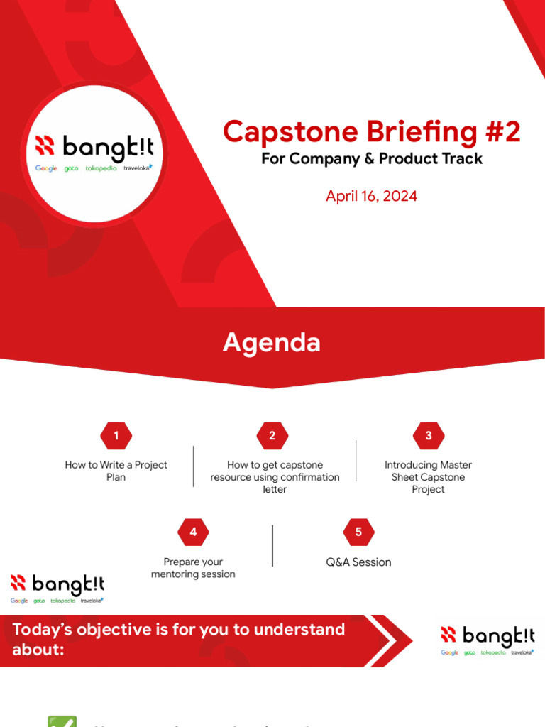 (Bangkit 2024) Capstone Briefing 2 | PDF | Mentorship | Computing
