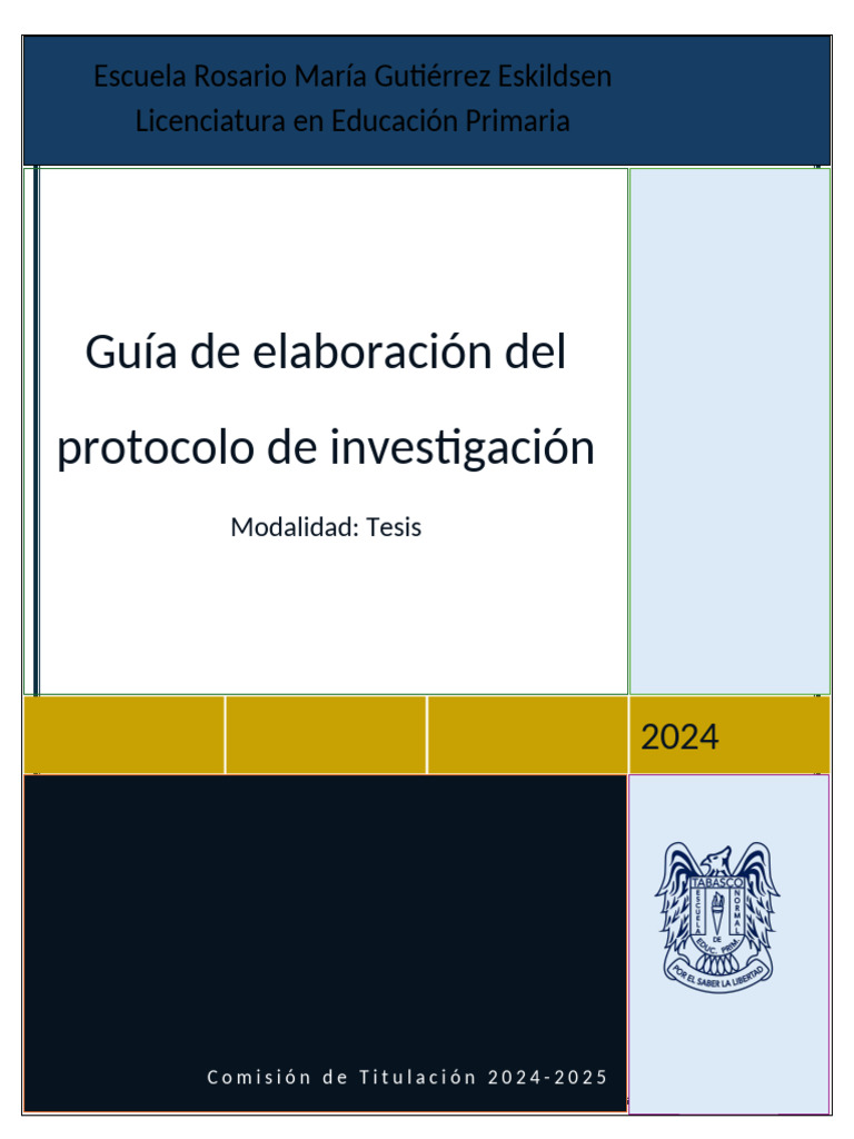 Guía - Protocolo de Investigación 2024-2025 | PDF | Teoría | Investigación cuantitativa