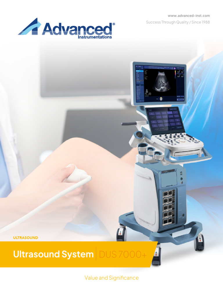 Dus 7000+ | PDF | Medical Ultrasound | Medical Imaging