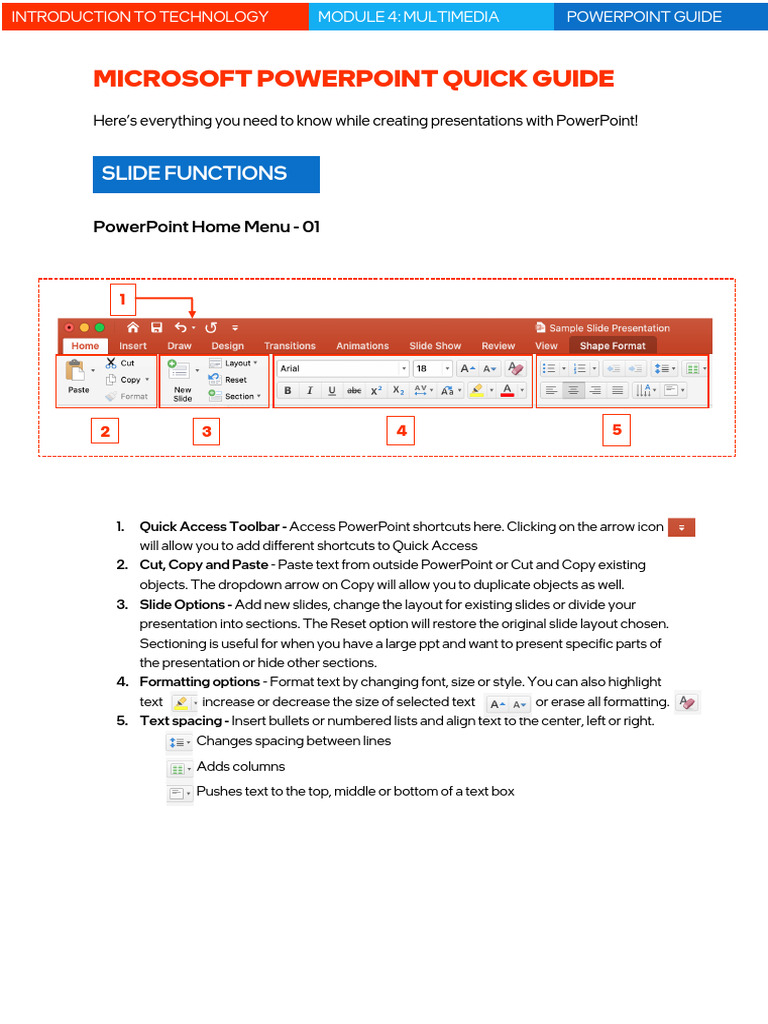 Microsoft Powerpoint Quick Guide - PDF | PDF | Microsoft Power Point ...