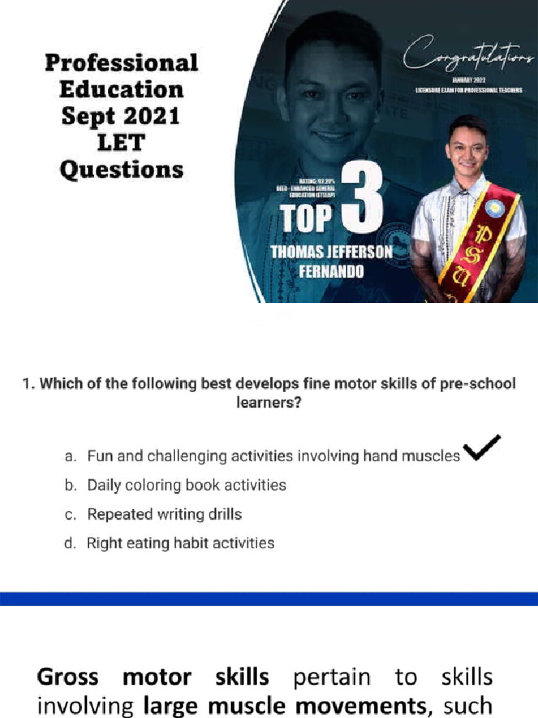 Prof Ed September 2021 | PDF