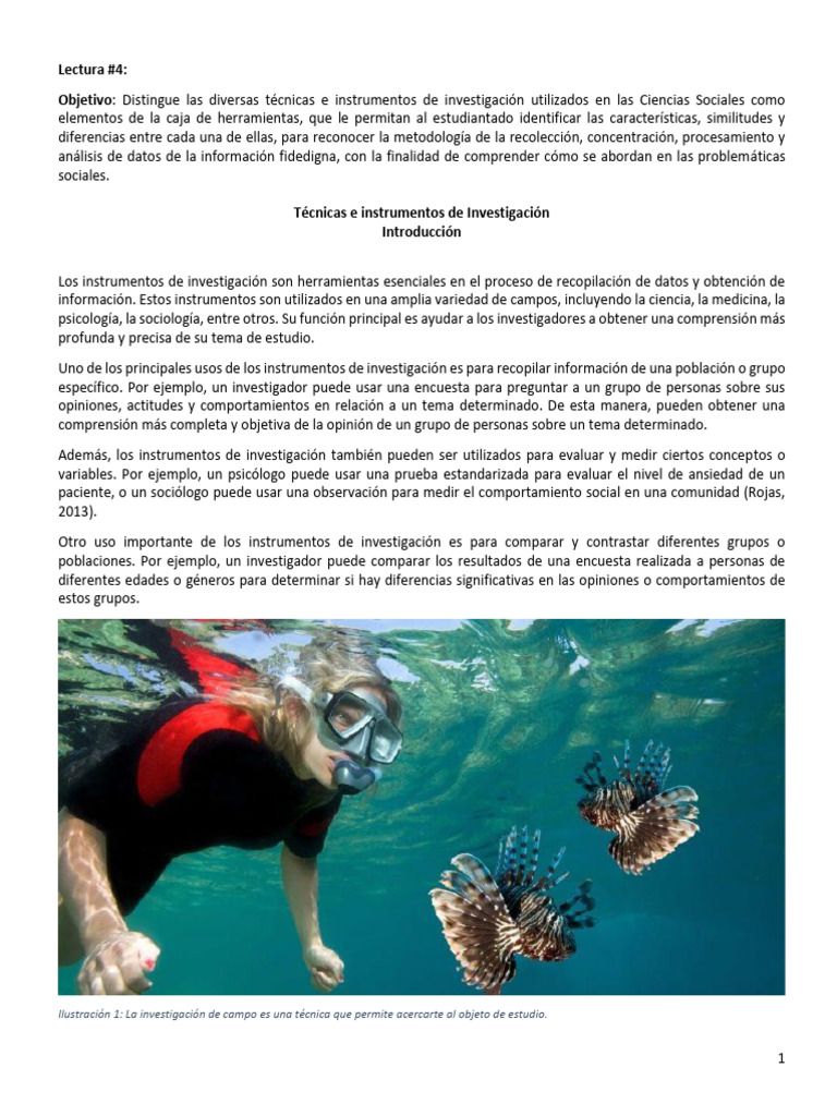 InvSoc Progresion 4 | PDF | Metodología de encuesta | Observación