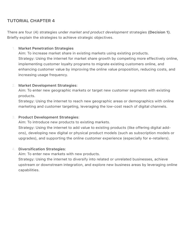 Tutorial Chapter 4 | PDF