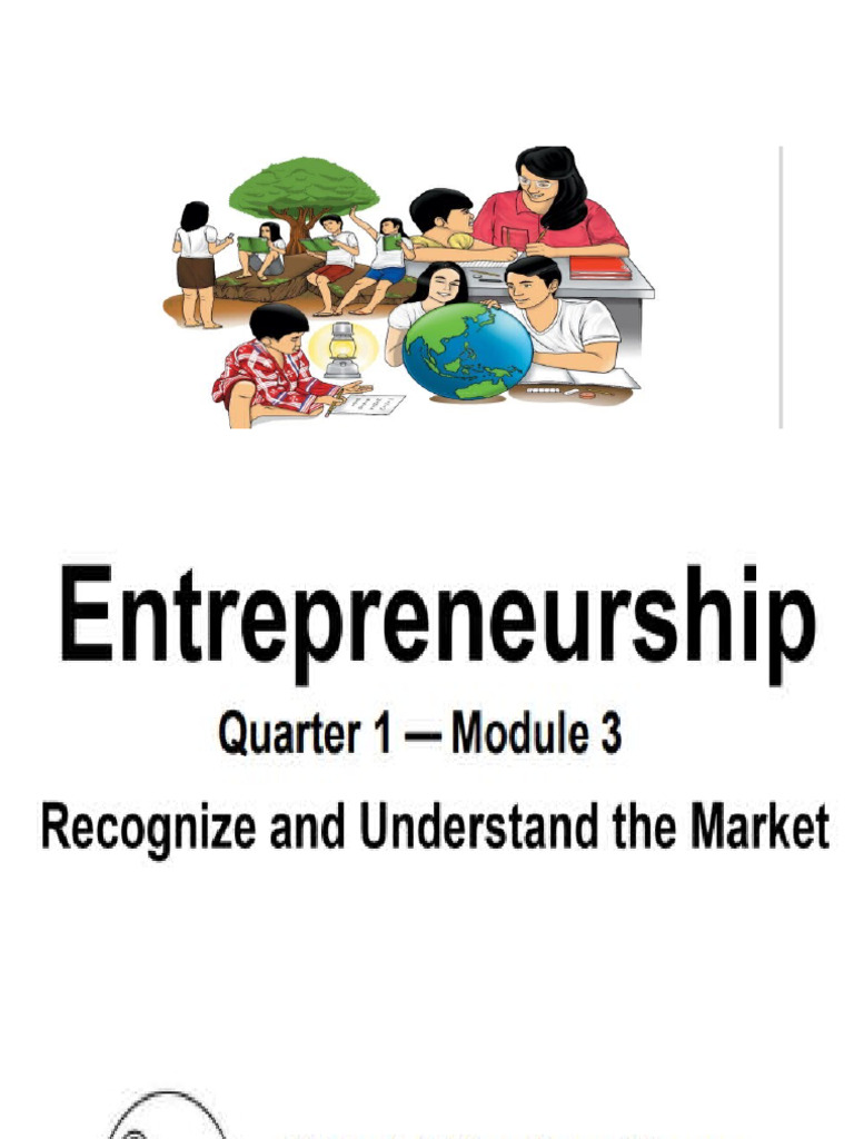 Lesson 1 - W3 - Entrep Students | PDF | Market Segmentation | Market ...