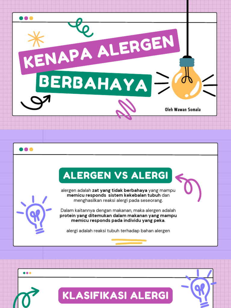Kenapa Alergen Berbahaya | PDF