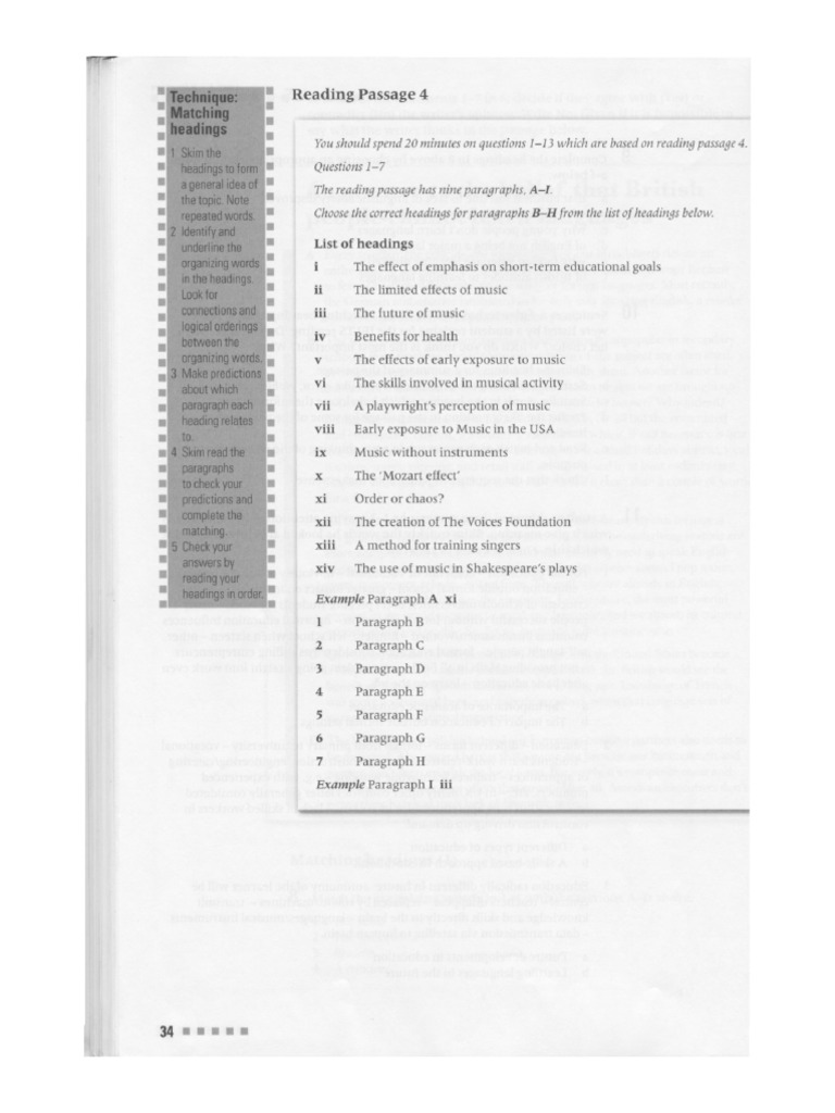Ex 2 - Reading Passage 4 - Improve Reading | PDF