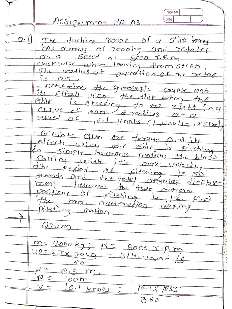 Tom2 Assignment No.03 | PDF