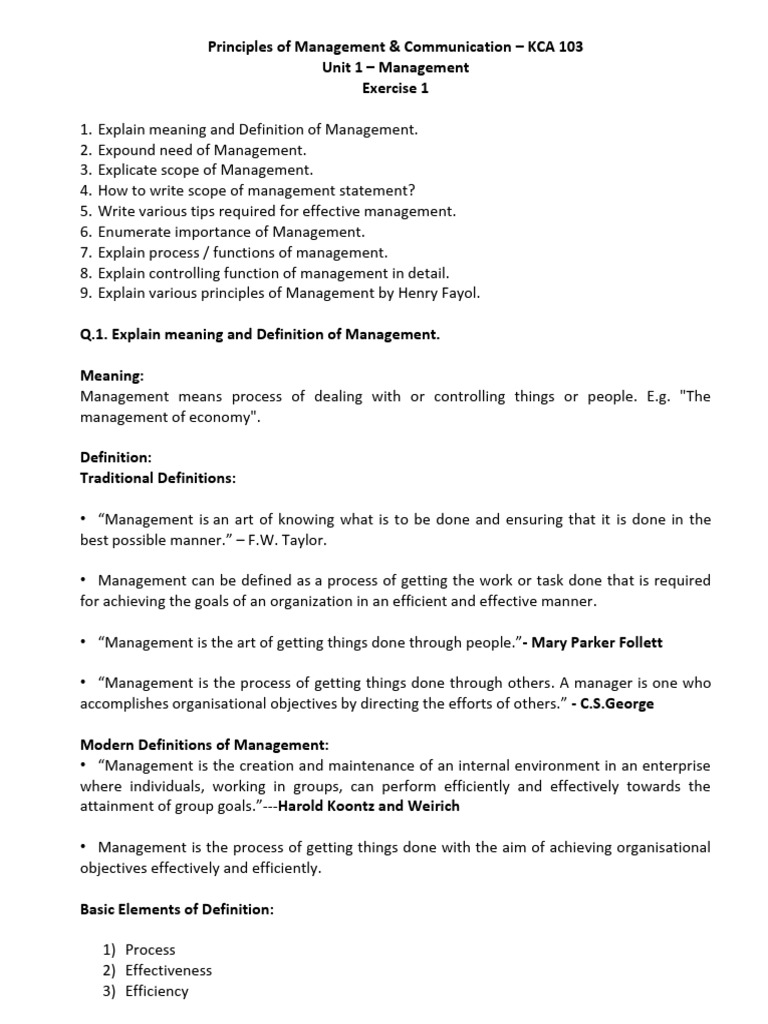 PMC Unit 1 Exercise 1 | PDF | Cost Of Living | Marketing