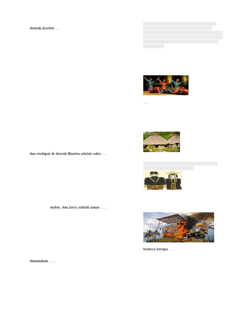 PH 2 IPAS BAB 2 Indonesiaku Kaya Budaya | PDF