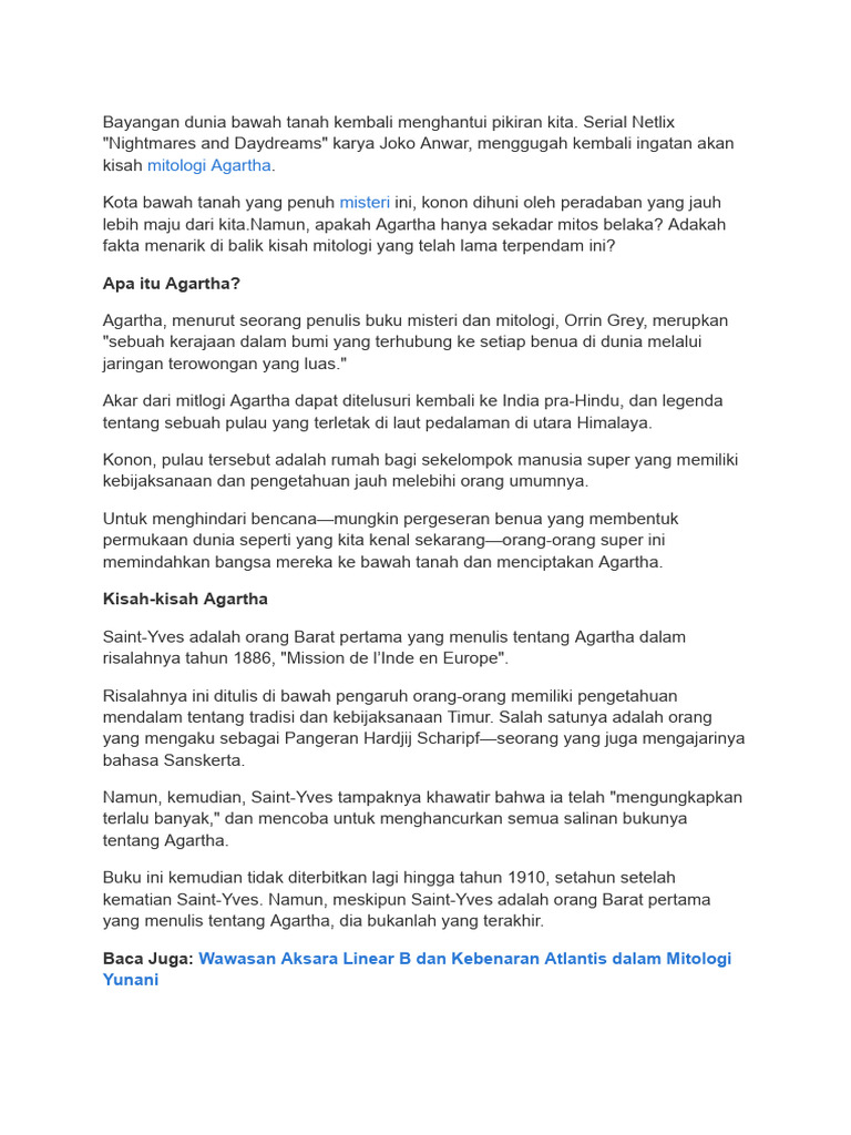 Agartha | PDF