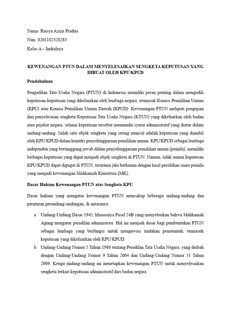 Raisya Aziza Pradita - Artikel | PDF