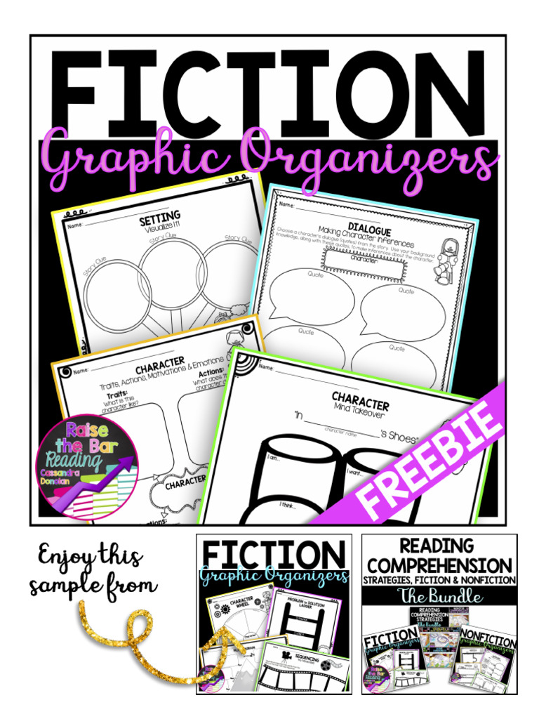 Free Reading Fiction Graphic Organizers | PDF