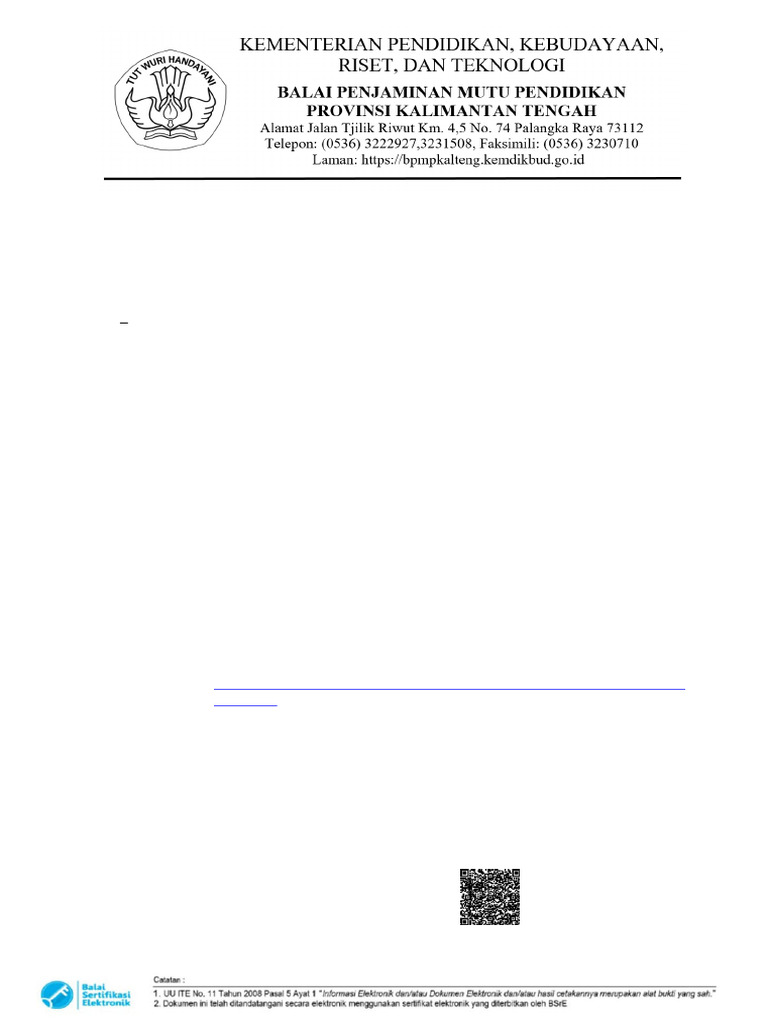 Pendampingan SIAR 2024 - Daring (Kab) | PDF