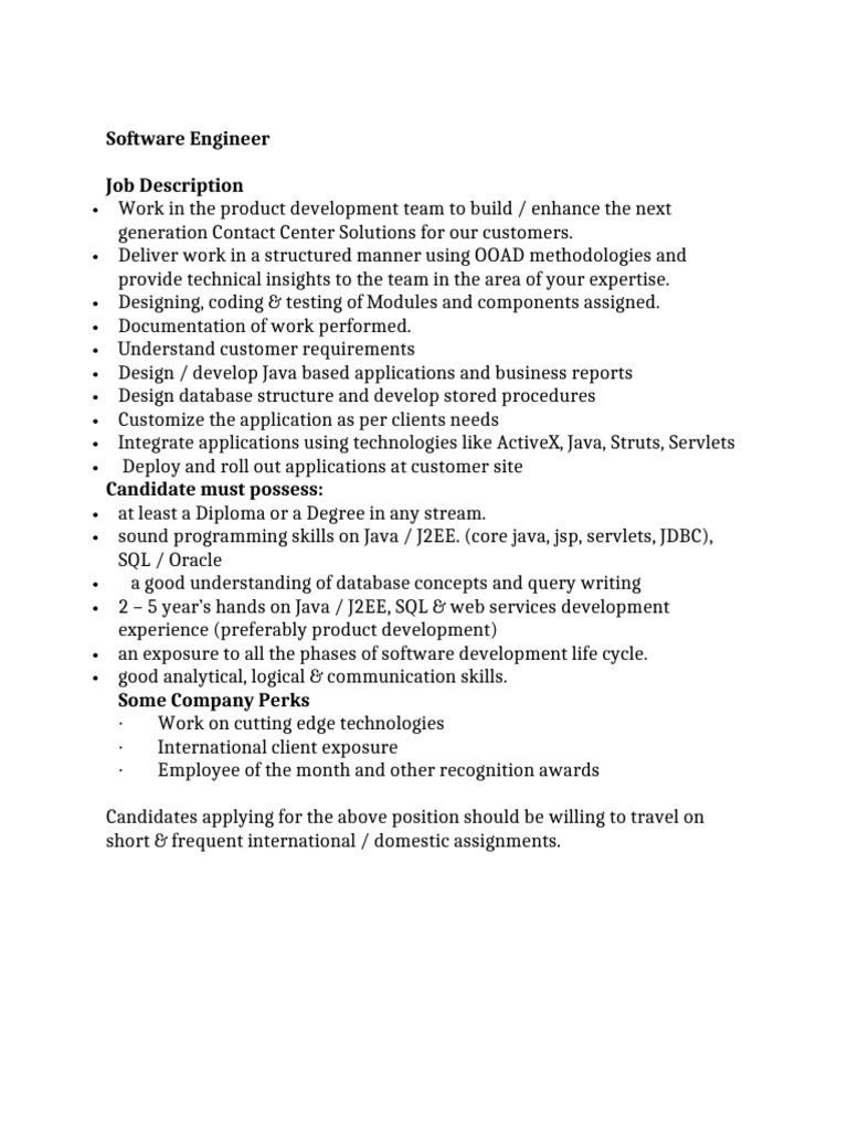 Practise Software Engineer | PDF