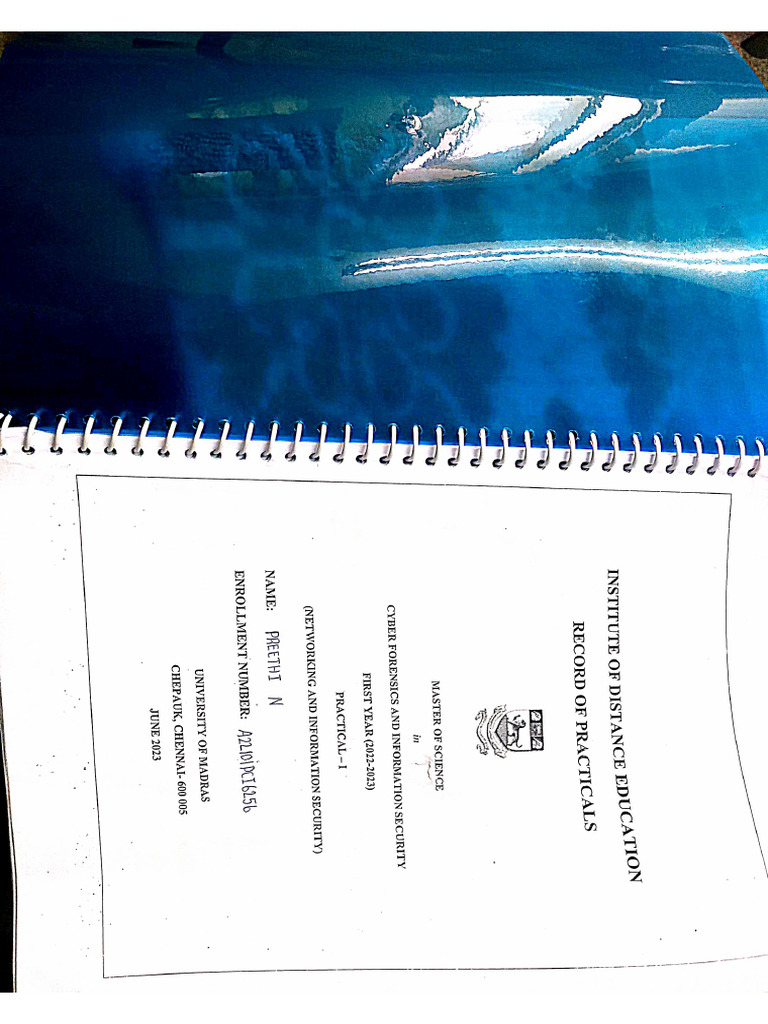 ADVANCED INFORMATION SECURITY - Notes | PDF