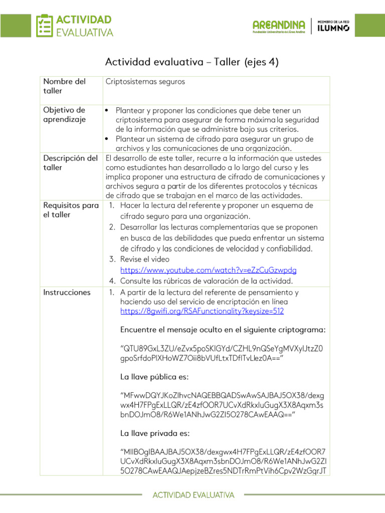 Actividad Evaluativa Eje 4 | PDF Actividad Evaluativa Eje 4 | PDF