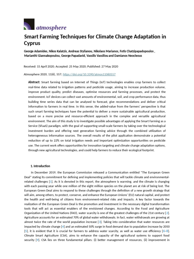 Main - Text - 5 - Smart Farming Techniques For Climate Change ...