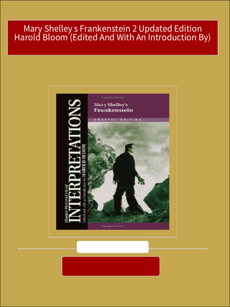 Complete Download Mary Shelley S Frankenstein 2 Updated Edition Harold ... Complete Download Mary Shelley S Frankenstein 2 Updated Edition Harold ...