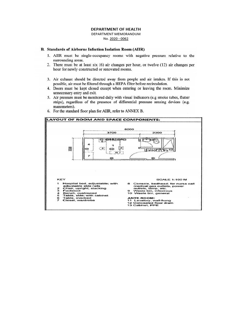 DEPARTMENT OF HEALTH (Memorandum) | PDF