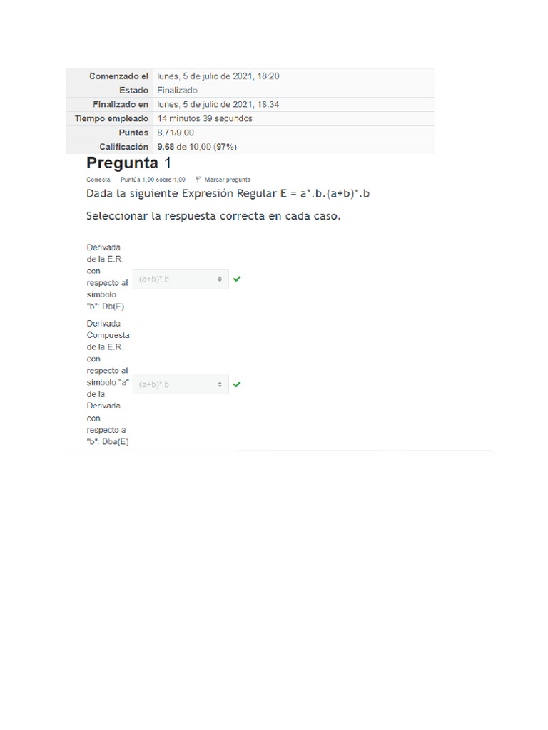 Quiz-21 Af-Lambda, Er y Gr. Propiedades de Los Lr. | PDF