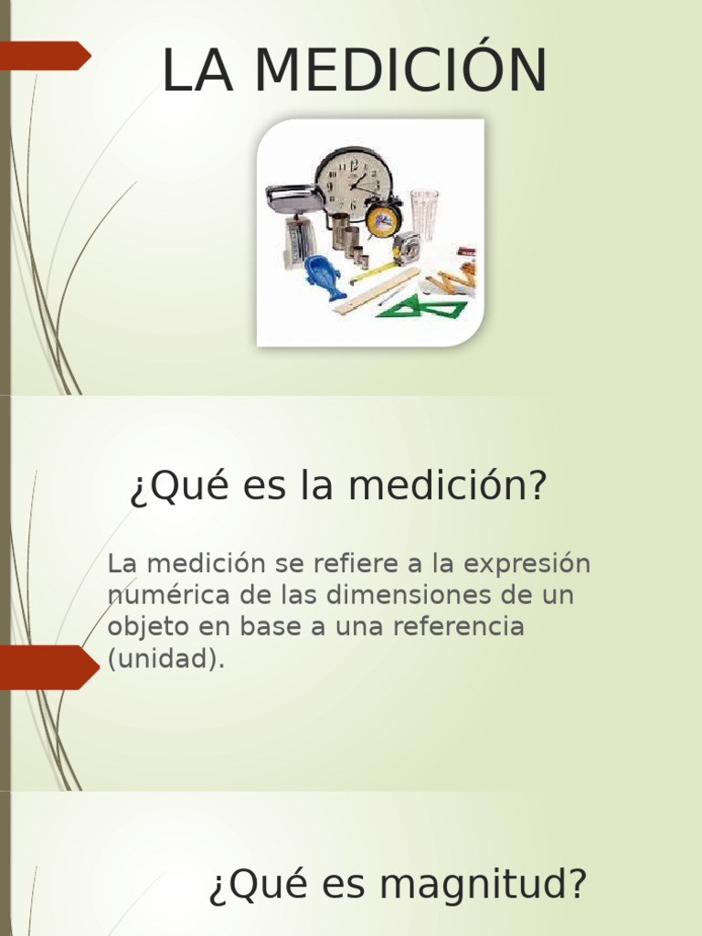 La Medición | PDF