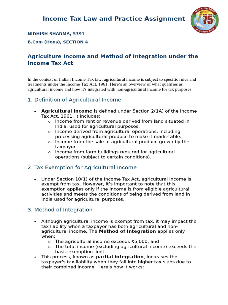 ITLP | PDF | Taxes | Income