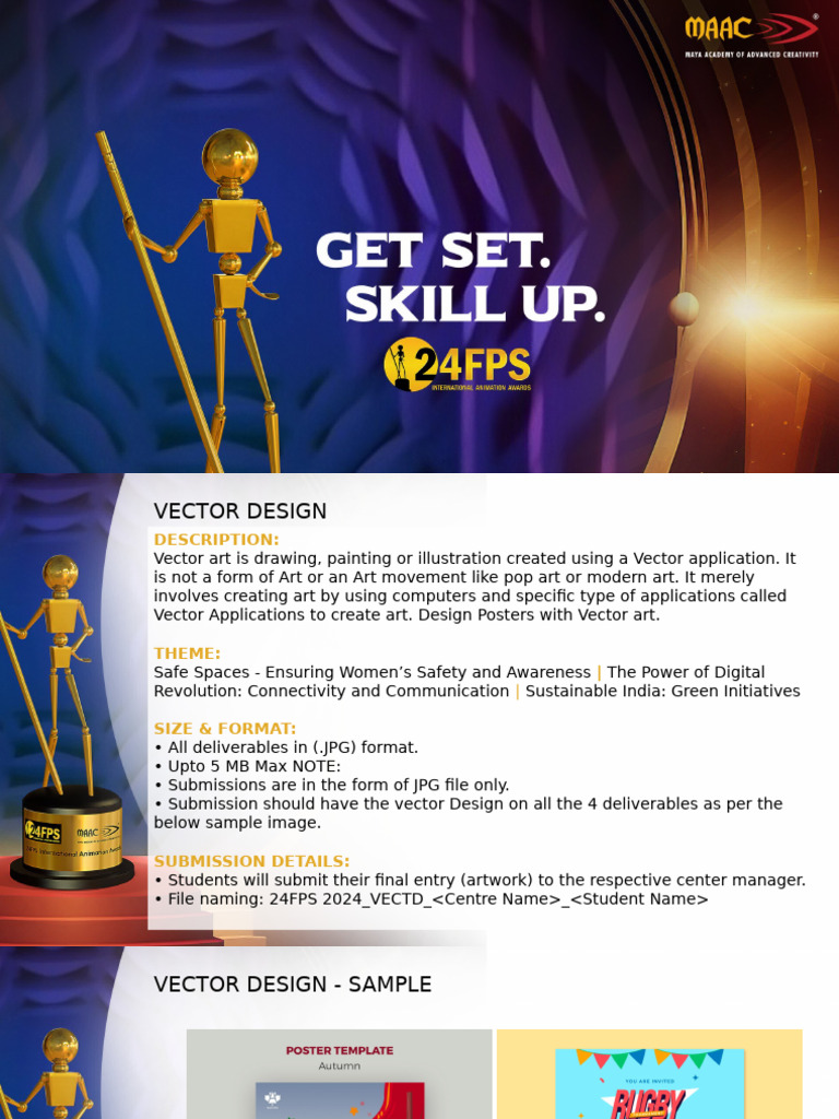 24FPS 2024 - Skill Set Category Guidelines - Vector Design | PDF
