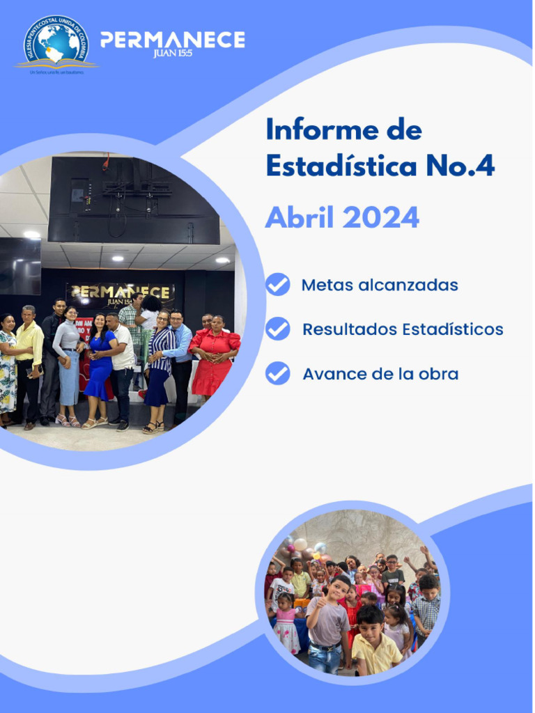 INFORME ESTADÍSTICO No 04 - ABRIL 2024 | PDF