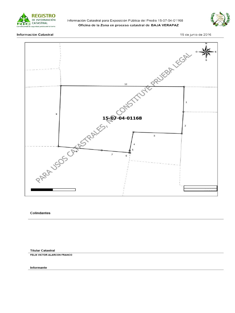 Información Catastral Urbana | PDF