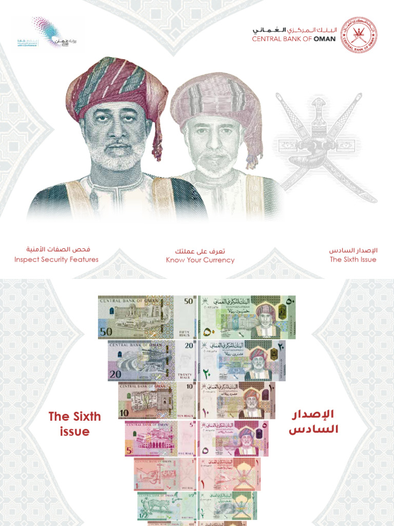 New Omani Banknotes Sixth Edition | PDF