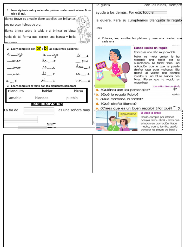 FICHA COMUNICACIÓN-S33-D5 - Revisamos Y ESCRIBIMOS UNA ANÉCDOTA - Trabadas BR | PDF