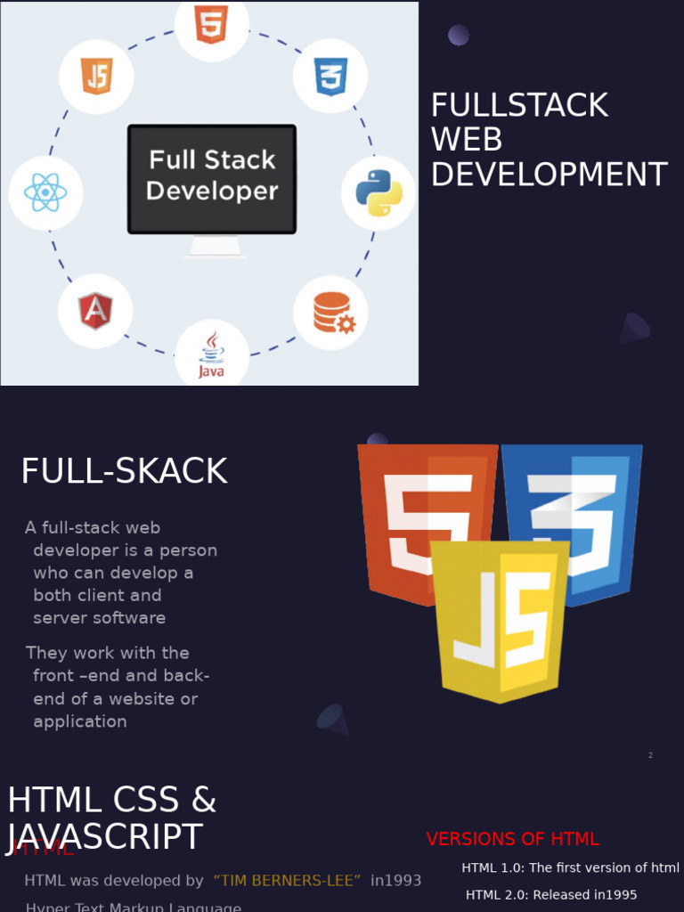 FULLSTACK [Autosaved] | PDF | Html | World Wide Web