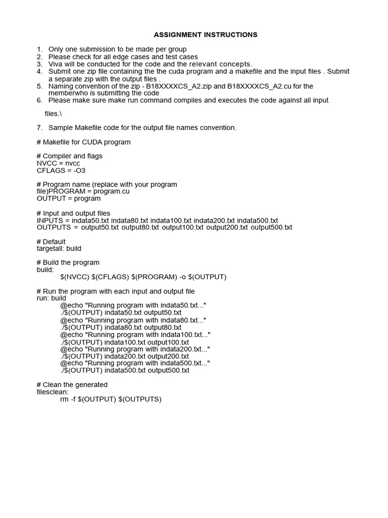 A2 - Instructions 2 | PDF