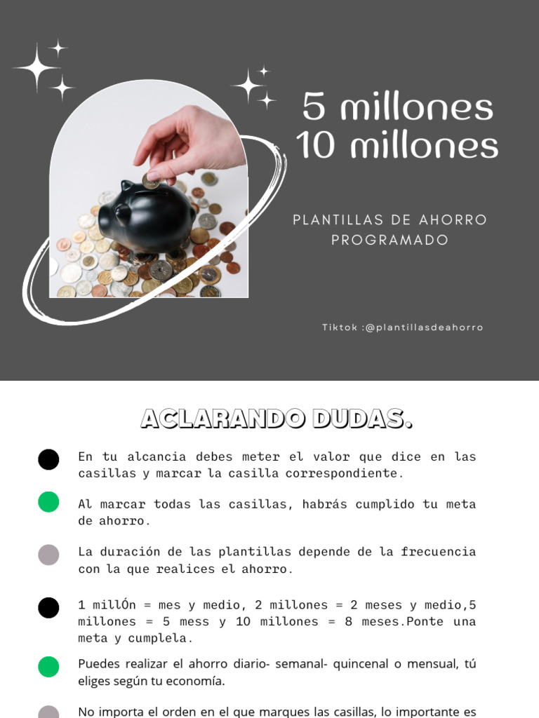 5 y 10 MILLONES | PDF