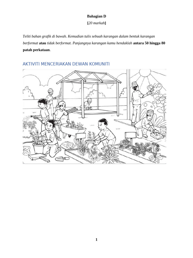 Bahagian D TAHUN 4 | PDF