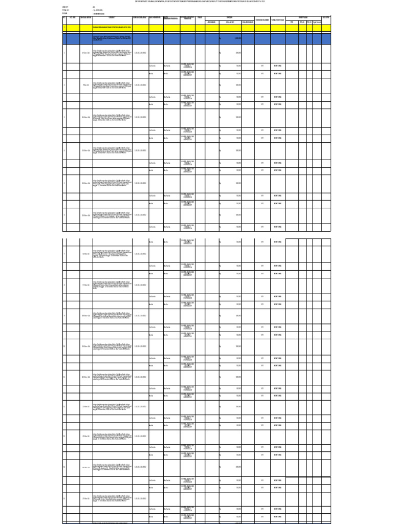 Rekap SPJ Hiv Bok Desember 2024 | PDF