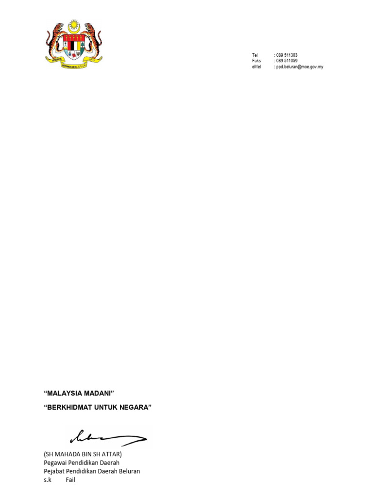 Taklimat Dipusat UBBM | PDF