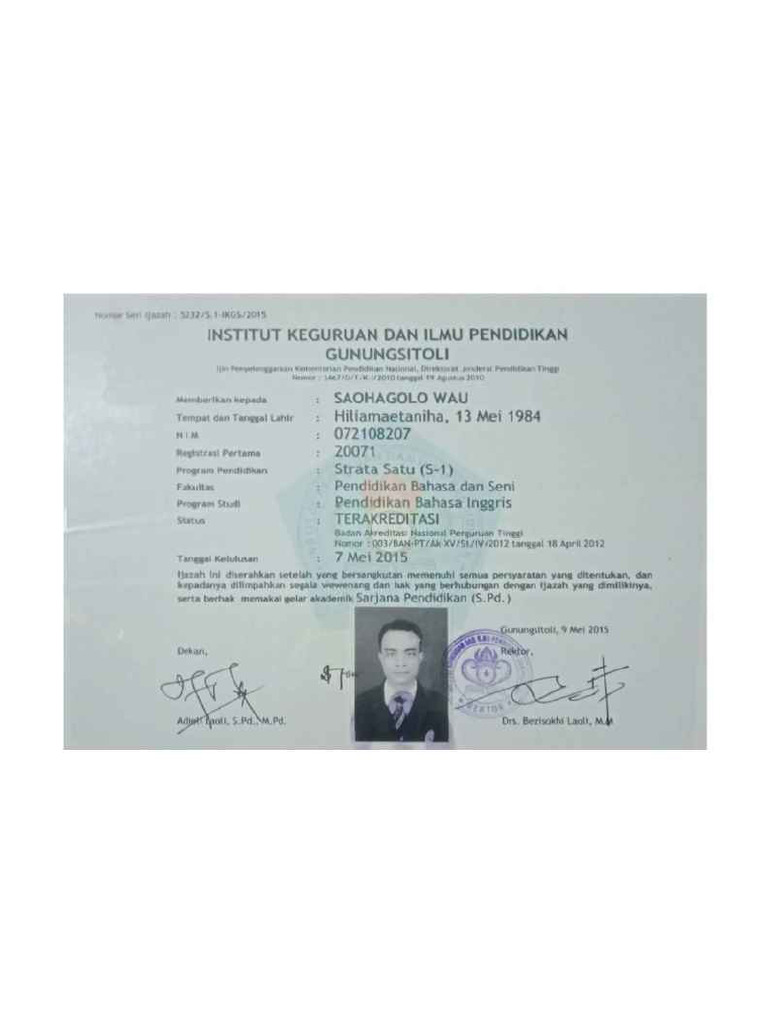 Ijazah 11zon | PDF