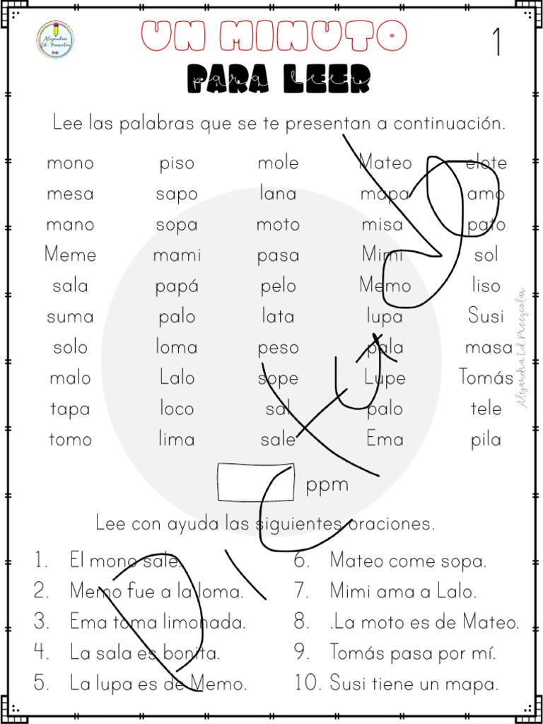 Un Minuto para Leer | PDF