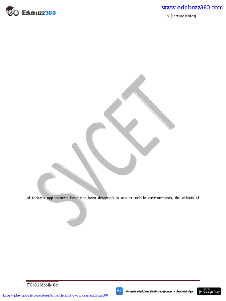 MC Notes 16 | PDF | Transmission Control Protocol | I Pv6